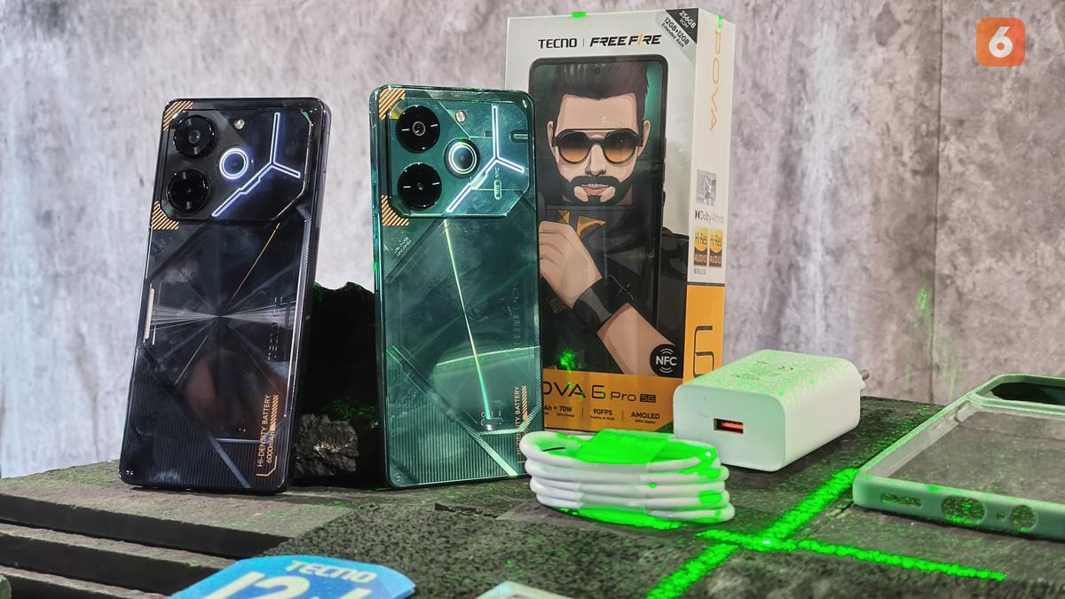 DESIGN WEB Tecno Pova 6 Pro 5G Rilis di Indonesia, Tawarkan Pengalaman ...